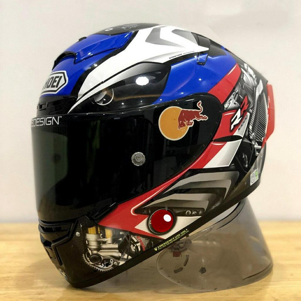 Shoei Full Face Motorcycle Helmet X14 Commemorative Edition BULE COLOR ...
