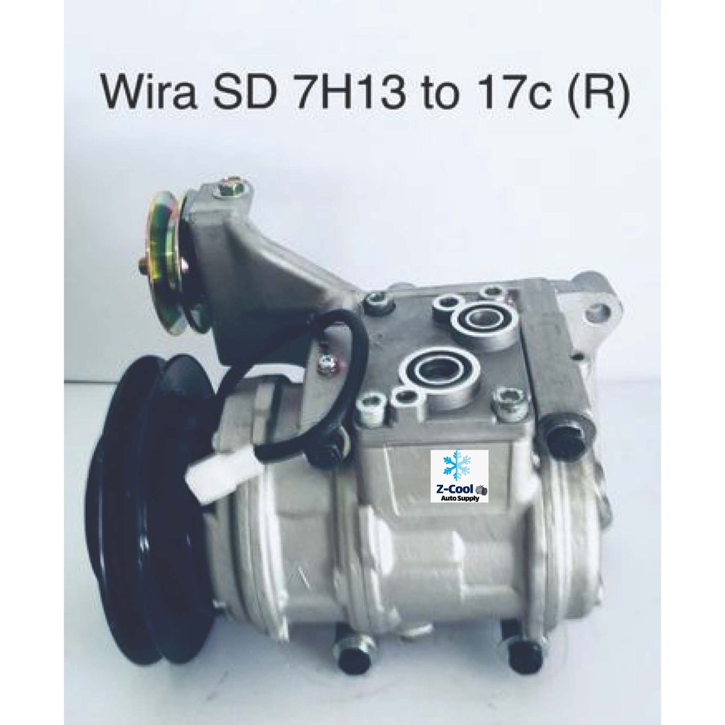 Aircond Compressor 7H13 Proton Wira 1.5 / Iswara Sanden System | BeeCost