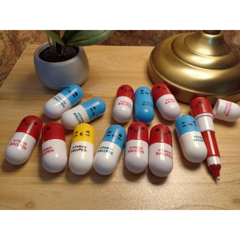 13 Mini Capsule Vitamin Pen (with 1 rare color!) | Shopee Malaysia