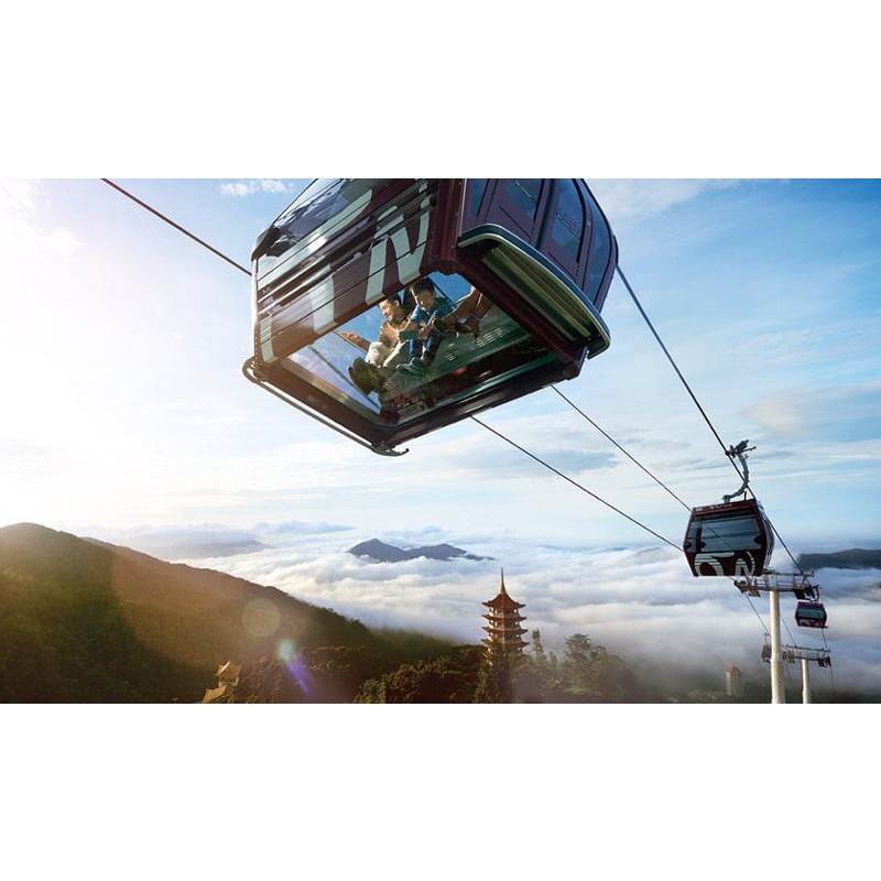 Awana SkyWay Glass Floor Gondola Cable Car in Genting Highlands (QR ...
