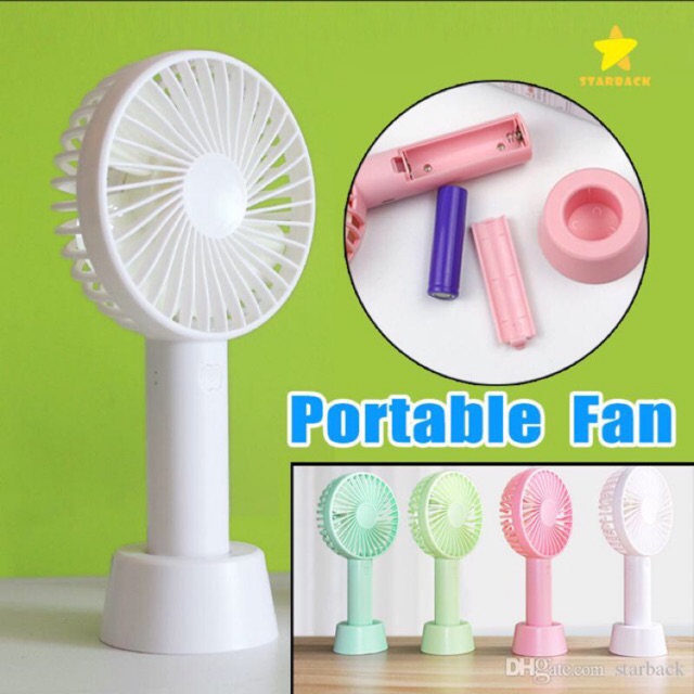 EZDIY USB mini portable fan handheld mini cooler fan with stand kipas ...
