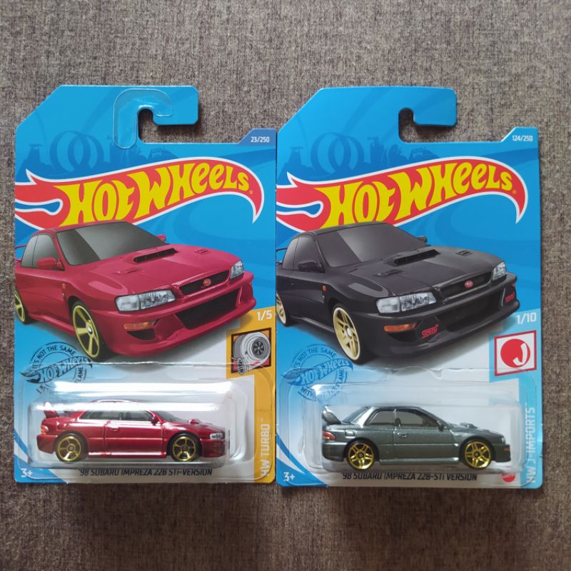 Hot Wheels 98 Subaru Impreza 22b Sti Version Hw Turbo Hw J Imports