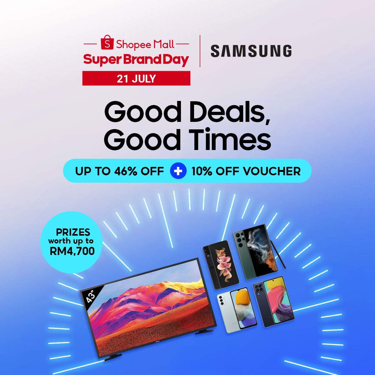 Samsung × Shopee Super Brand Day 2022 定于 21/7 火热登场 | 小人物科技志