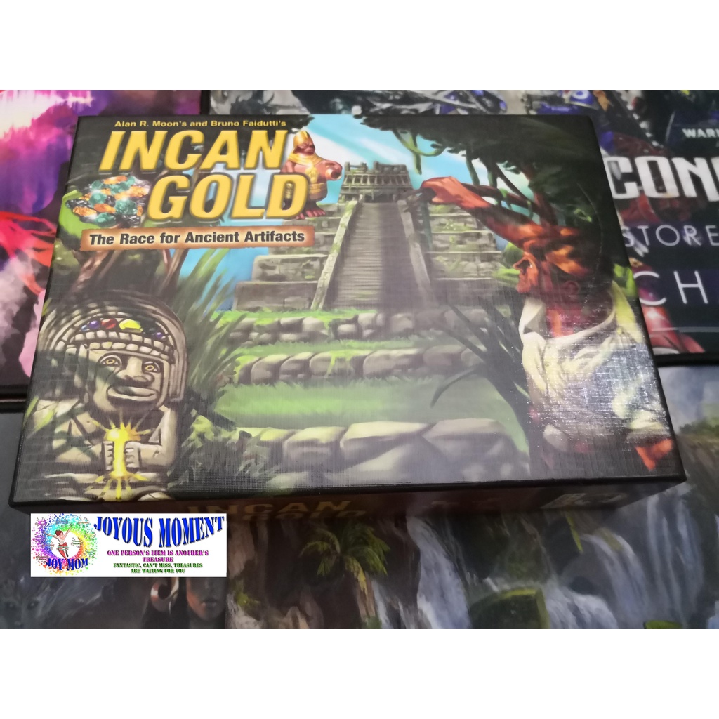 Incan Gold (Played and Cards Sleeved) | Shopee Malaysia