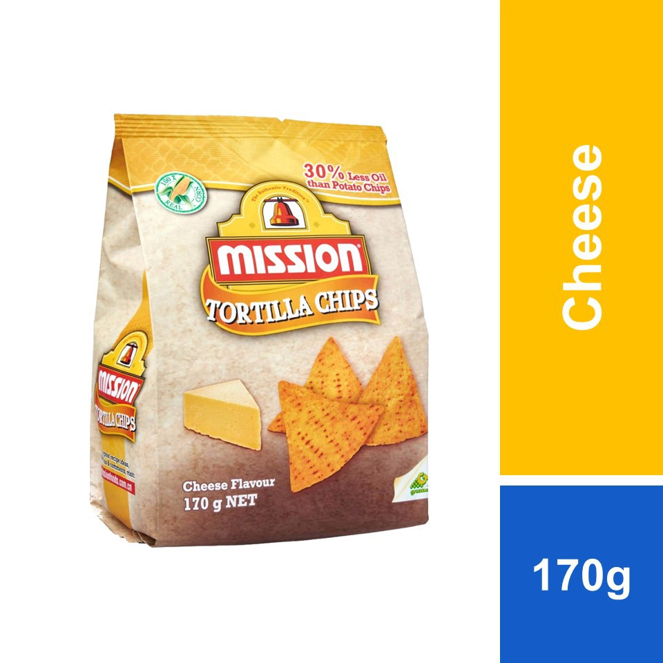 Mission Tortilla Chips Cheese 170g | Shopee Malaysia