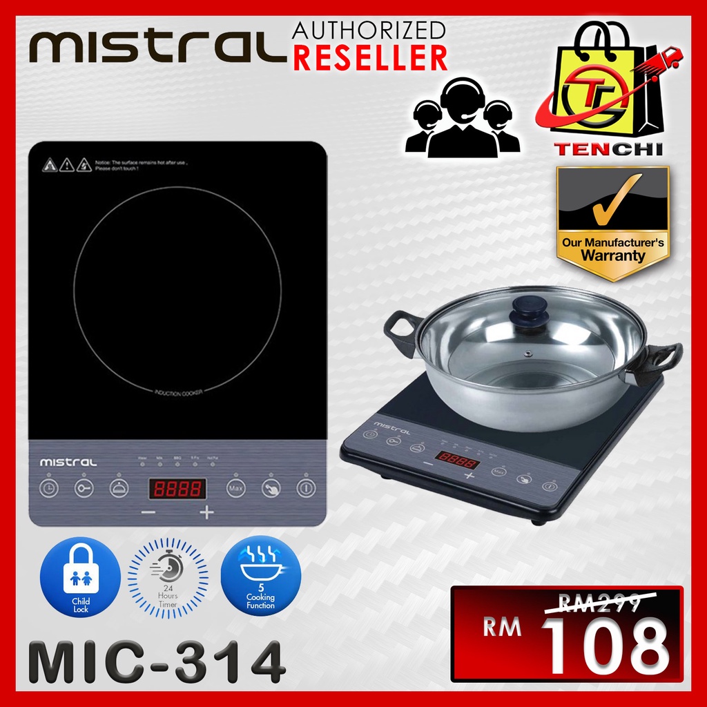 MISTRAL MIC314 INDUCTION COOKER | Shopee Malaysia