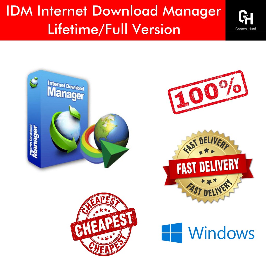 IDM Internet Download Manager (Windows) | Shopee Malaysia