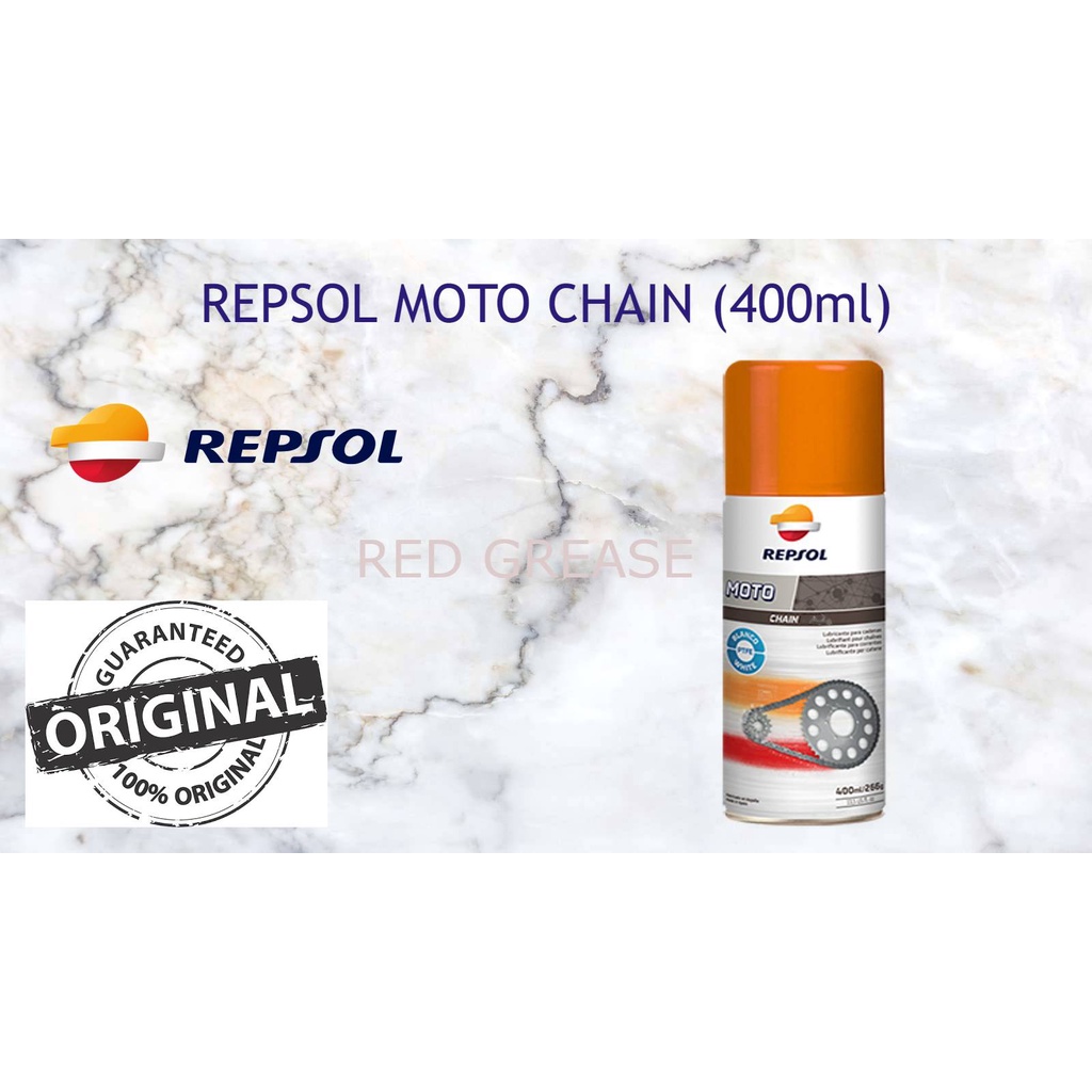 (HARGA RUGI) JUALAN PENGHABISAN STOK REPSOL MOTO CHAIN 400ML | Shopee ...
