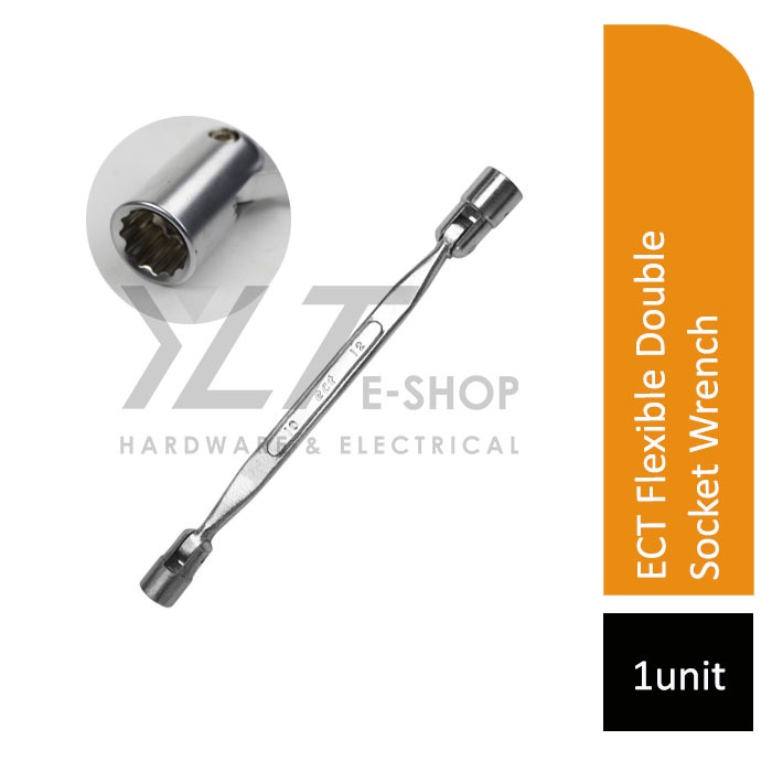 ECT Flexible Double Socket Wrench HEAVY DUTY DOUBLE FLEXIBLE SOCKET ...