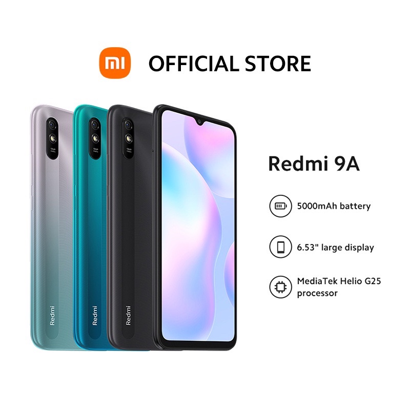 Xiaomi Redmi 9A (2GB+32GB) Malaysia Set | 1 Year Warranty | Shopee Malaysia