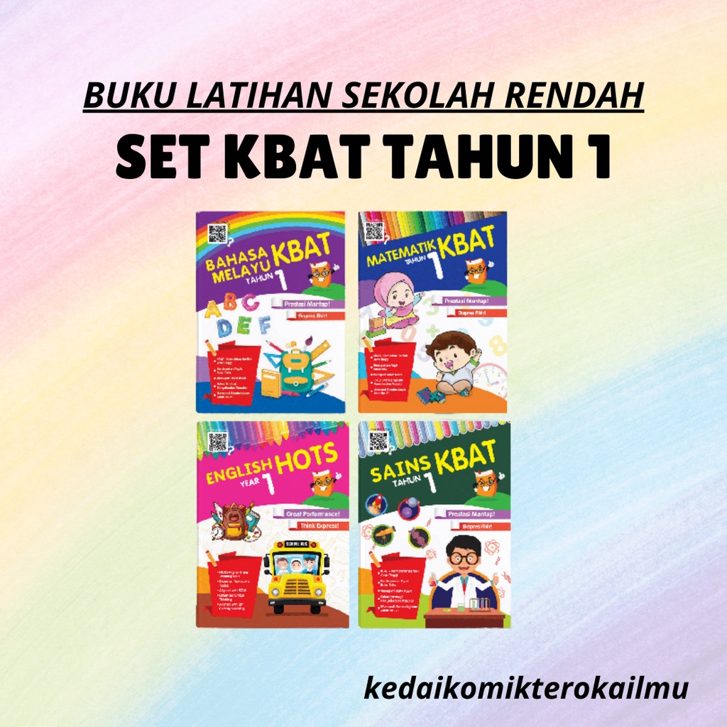 Aras Mega - Buku Latihan Sekolah Rendah Tahun 1 Set KBAT Tahun 1 | buku ...