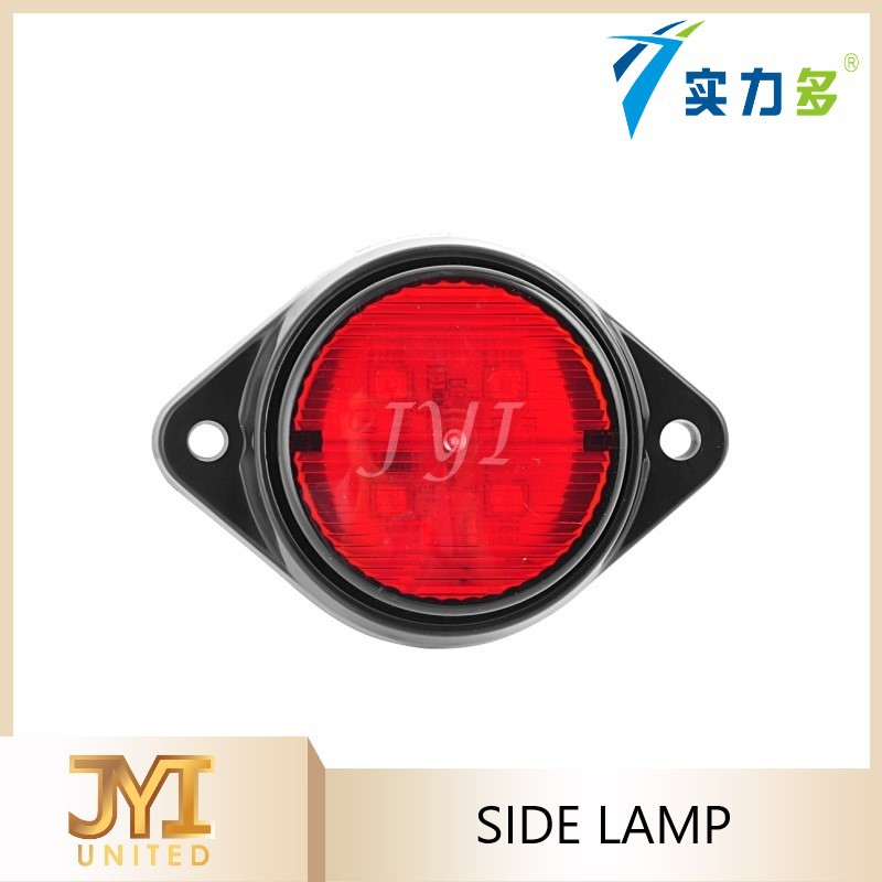 SHILIDUO LED 2" 12V-24V Side Lamp / Outline Marker Lamp ( Red / Yellow ...