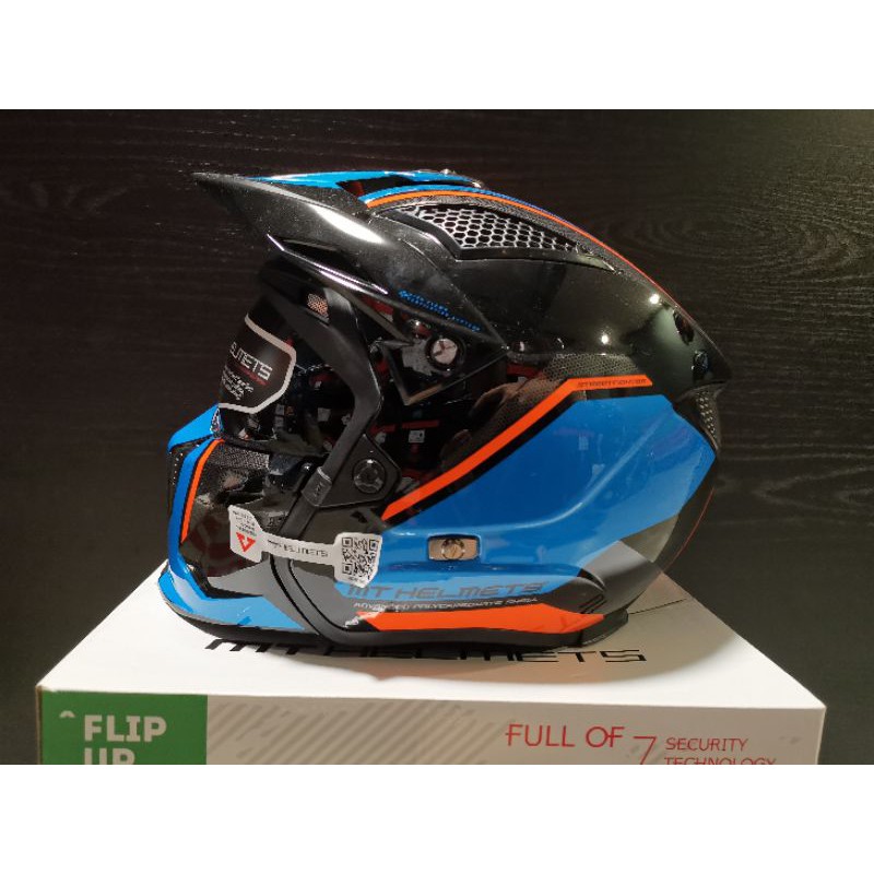 MT Streetfighter Sv blue/oren | Shopee Malaysia