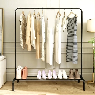 Stainless steel clothes drying rack Cloth Hanger Stand Ampaian Baju ...