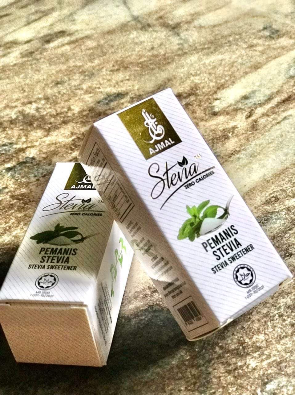 Stevia Ajmal Sweetener ORIGINAL HQ No Calories Pengganti Gula | Shopee ...