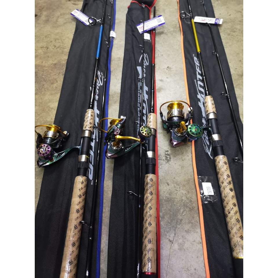 LEMAX RIVER HUNTER & ASUKA RANA ROD & FISHING REEL(1SET) | Shopee Malaysia