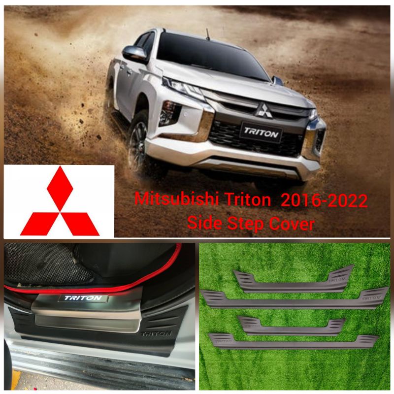 Mitsubishi Triton 2016-2022 side step cover triton accessories | Shopee ...