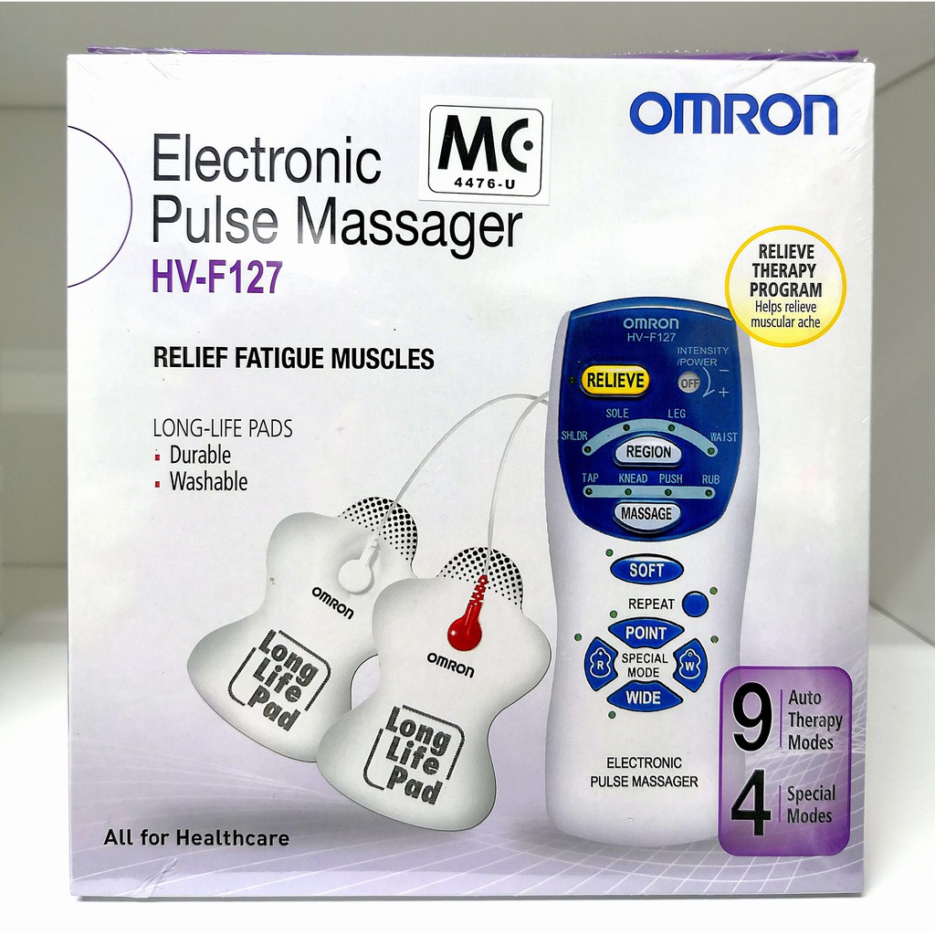 Omron Electronic Pulse Massager HV-F127 (1 year warranty) | Shopee Malaysia
