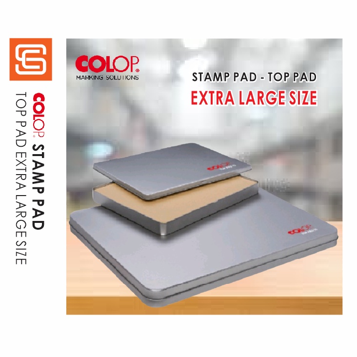 COLOP STAMP PAD - TOP PAD 2 3 I EXTRA LARGE SIZE STAMP PAD I UNINK PAD ...