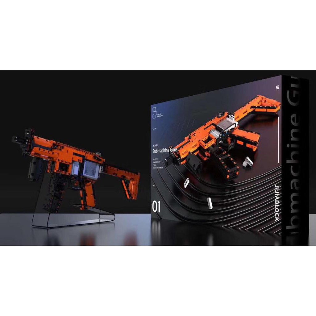 GEJIA HK MP5 SUBMACHINE GUNS BLOCK (49010) | Shopee Malaysia