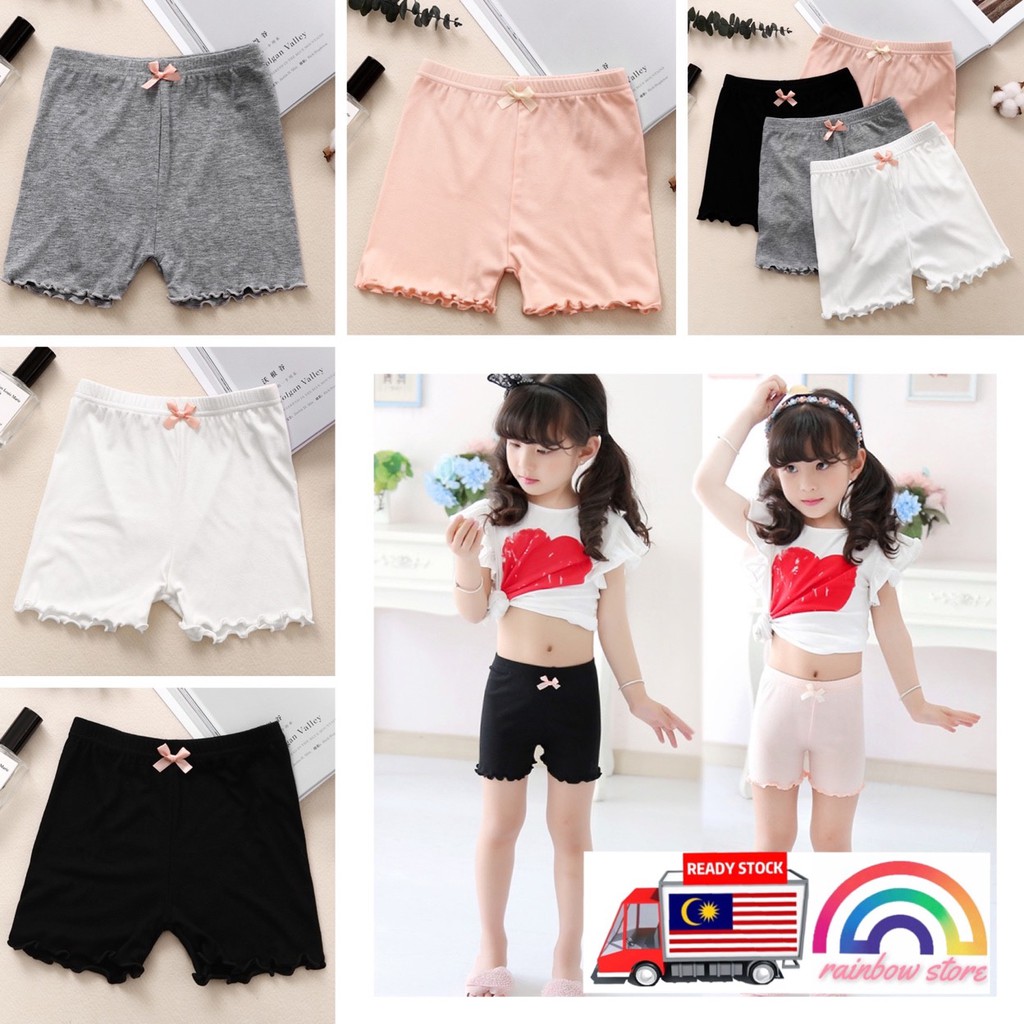 💥 READY STOCK💥 Girl Teenage Kid Safety Pants Inner Pants | Shopee Malaysia