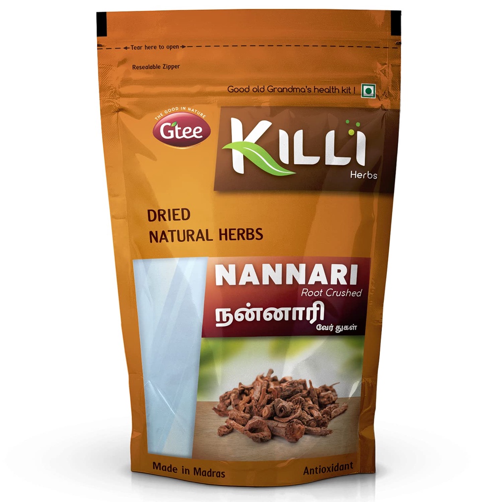 KILLI Nannari | Anantamul | Sarsaparilla Root Powder, 100g | Shopee ...
