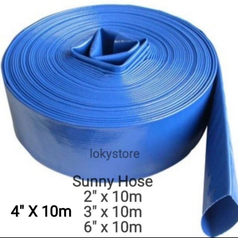 Blue Sunny Hose / Discharge Hose/Delivery Hose 2", 3", 4" & 6"(10meter ...