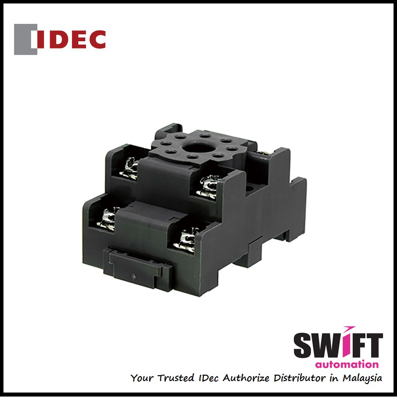 SR2P-05B IDEC 8 PIN ROUND SOCKET | Shopee Malaysia