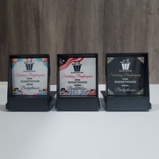 Plaque promosi /Plaque murah/ cenderahati / Plak segera | Shopee Malaysia
