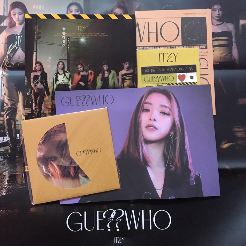 ITZY GUESS WHO UNSEALED ALBUM | Shopee Malaysia