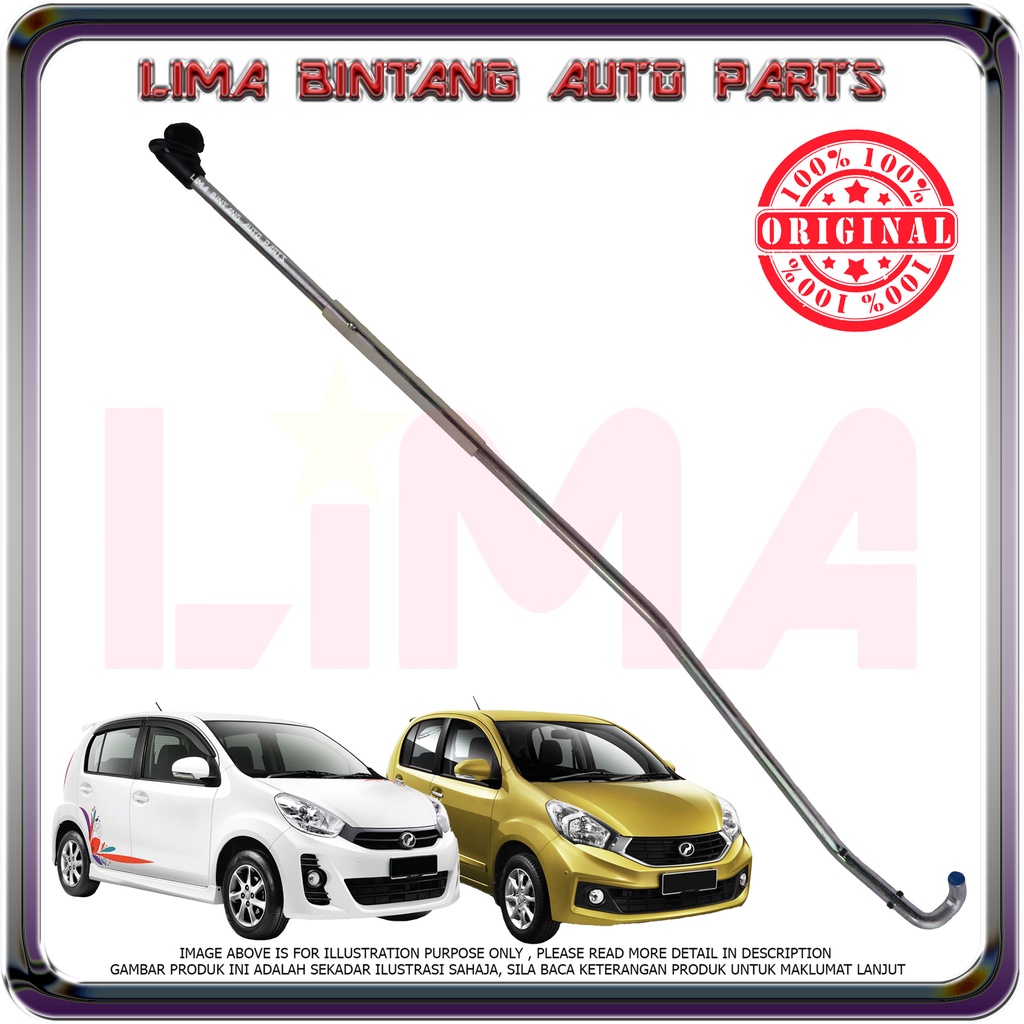 Perodua Myvi Lagi Best , Icon Front Bonnet Stand Rod *Original* (2012 ...