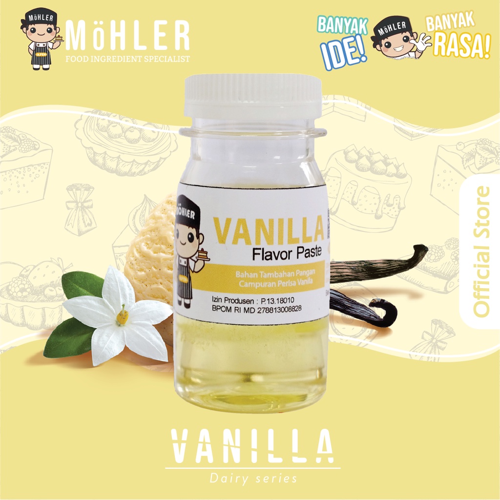 Distribute by MoHLER Malaysia - Vanilla Flavour Paste 60 gr [READY ...