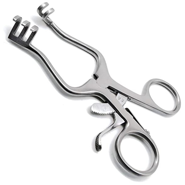 Weitlaner Retractor (Skin Retractor) 2x3 Prongs Blunt, 10cm | Shopee ...