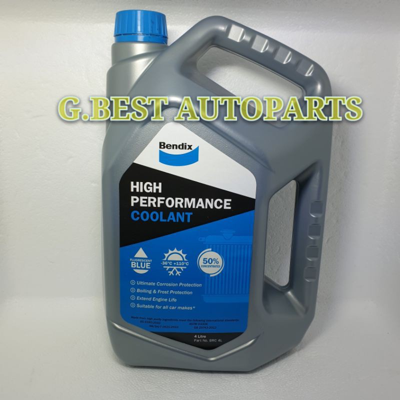 BENDIX HIGH PERFORMANCE COOLANT 4LITER | Shopee Malaysia