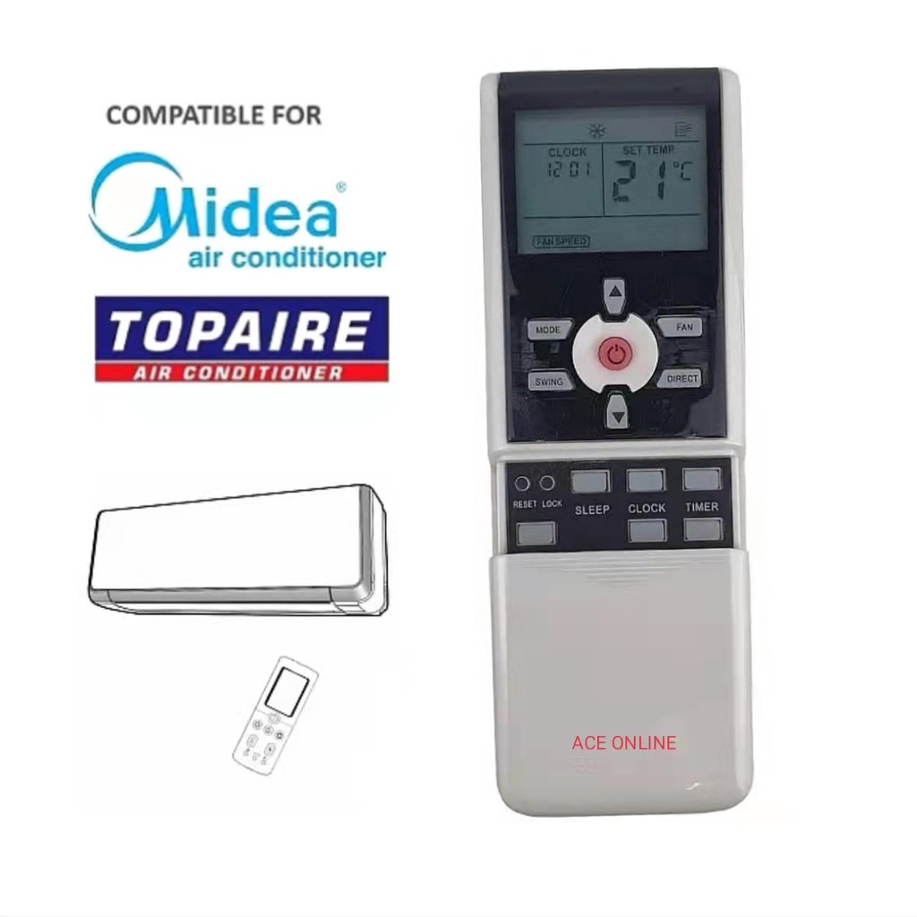 Midea / Topaire Replacement For Midea Topaire Air Cond Aircond Air ...