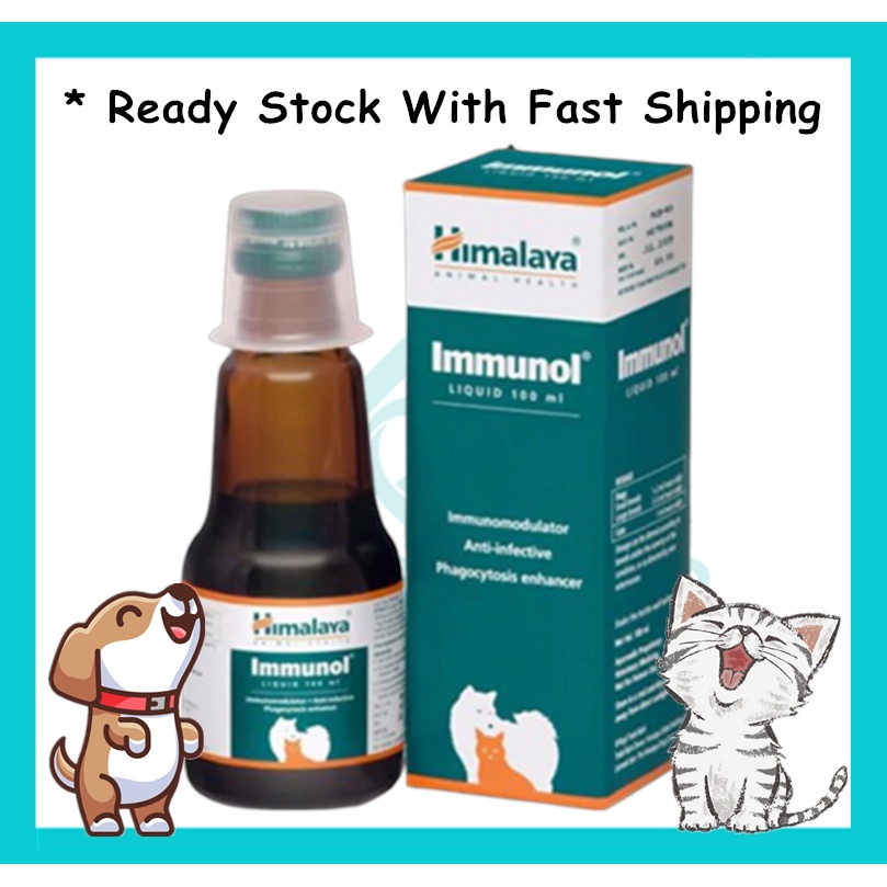 Himalaya Immunol Liquid 100ml for Cat and Dog | Shopee Malaysia