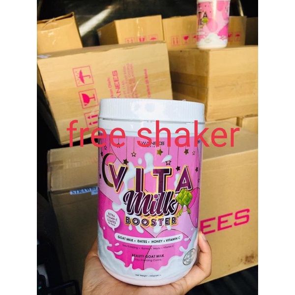 vitamilk strawberry ( freeshaker) | Shopee Malaysia