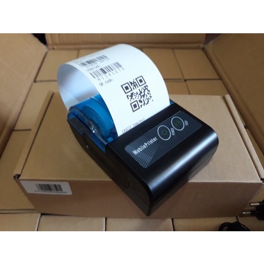 Bluetooth Printer Thermal Receipt 58mm Mini Printer Cash Bill Mesin ...