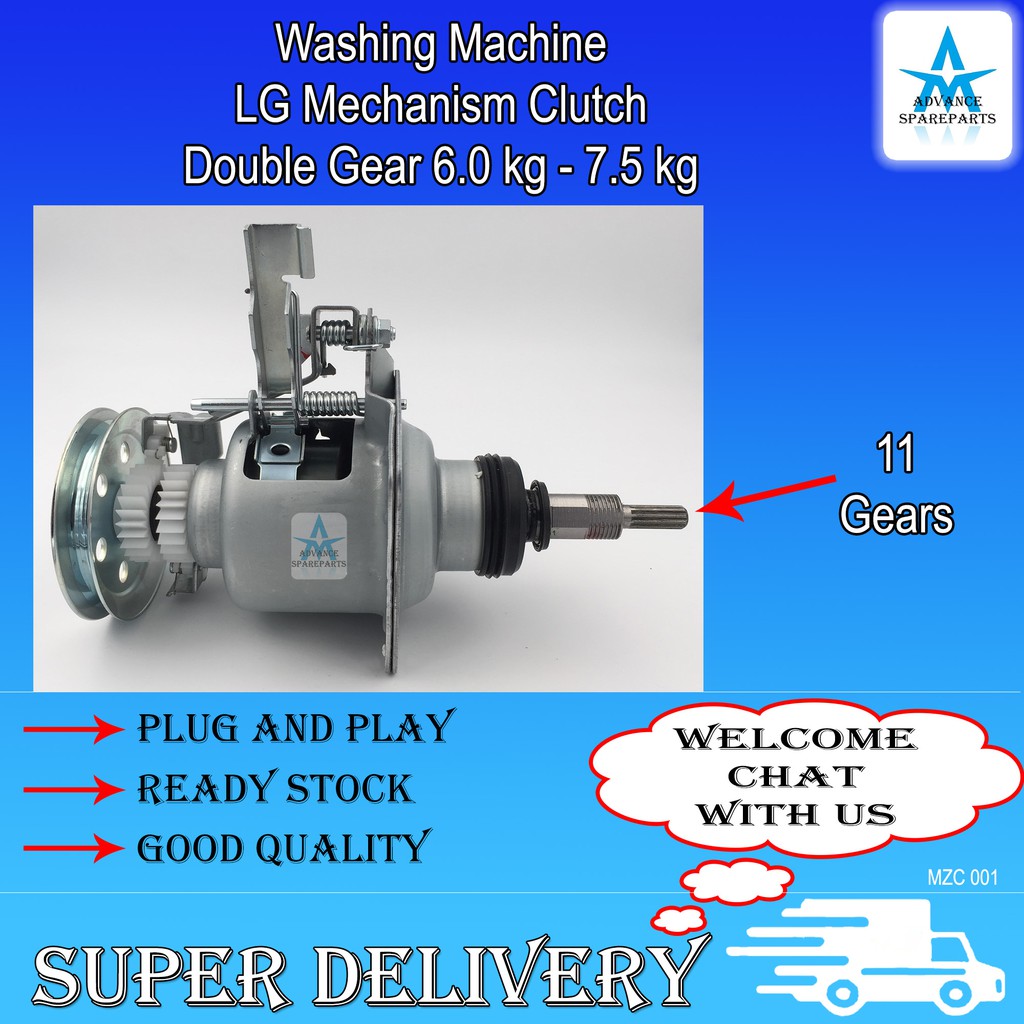 LG Washing Machine Mechanism WF-CL700 WF-CL700V WF-CL750 WF-T6500 WF ...