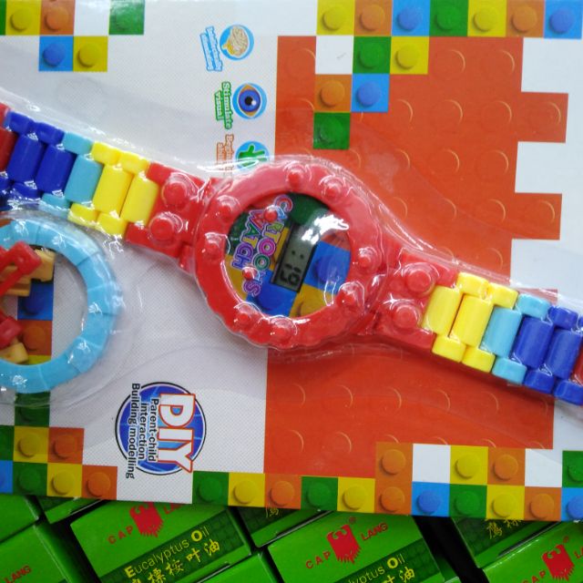 KIDS CARTOON WATCH (DIY BRICKS) | Shopee Malaysia