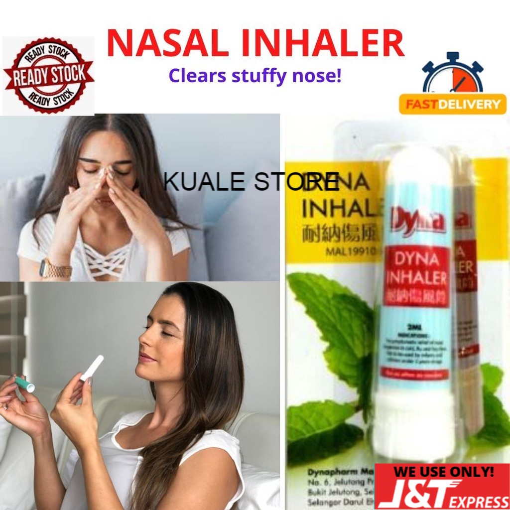 SHIP NOW!- Nasal Inhaler Clears Stuffy Nose Prevent Nose Block Inhaler ...