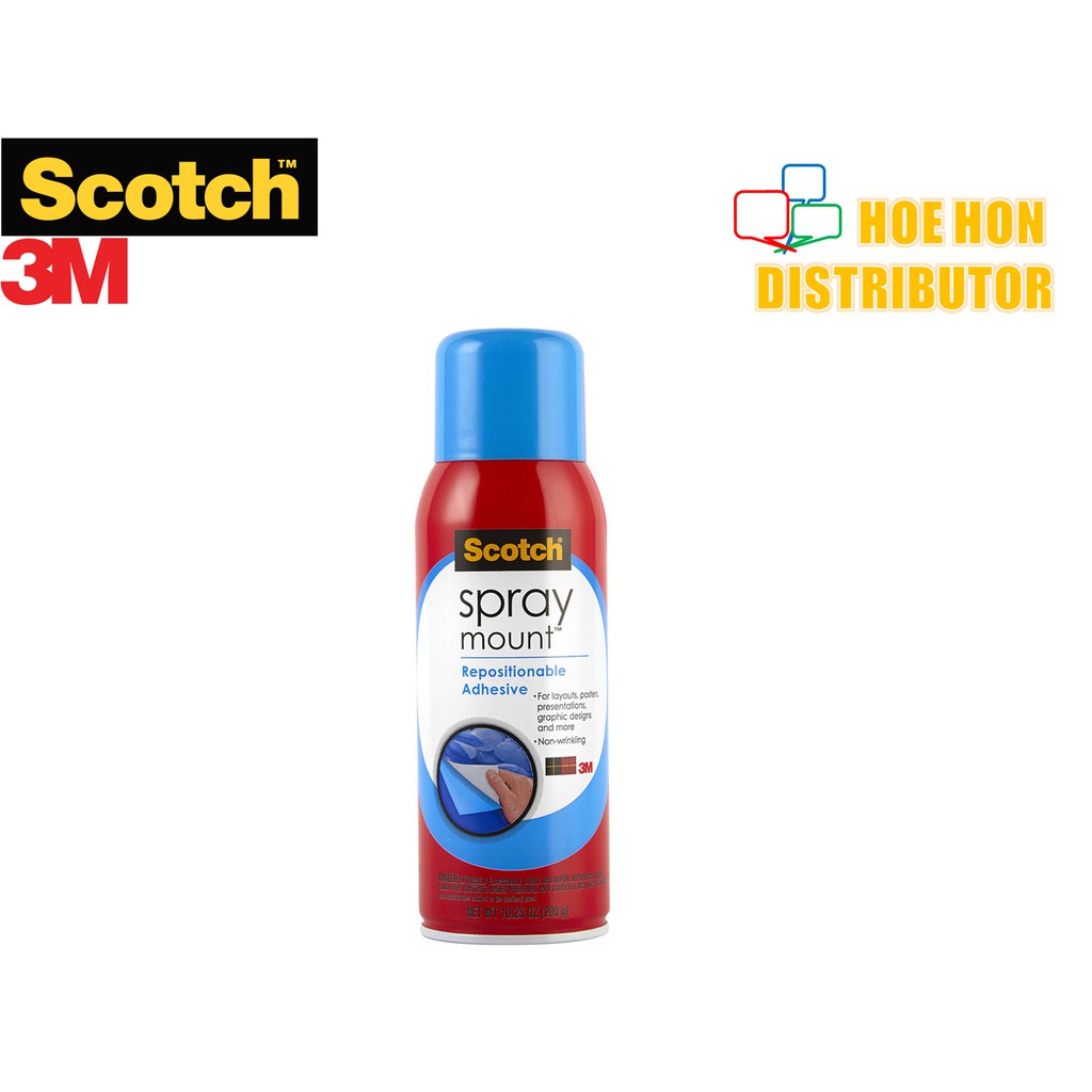 3M Scotch Spray Mount Repositionable Adhesive 290g | Shopee Malaysia