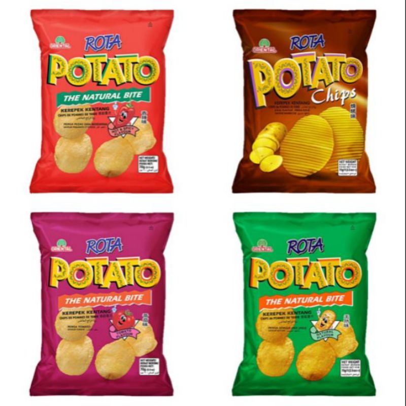 Oriental Rota Potato Chips ( 30 Packs x 16g ) | Shopee Malaysia