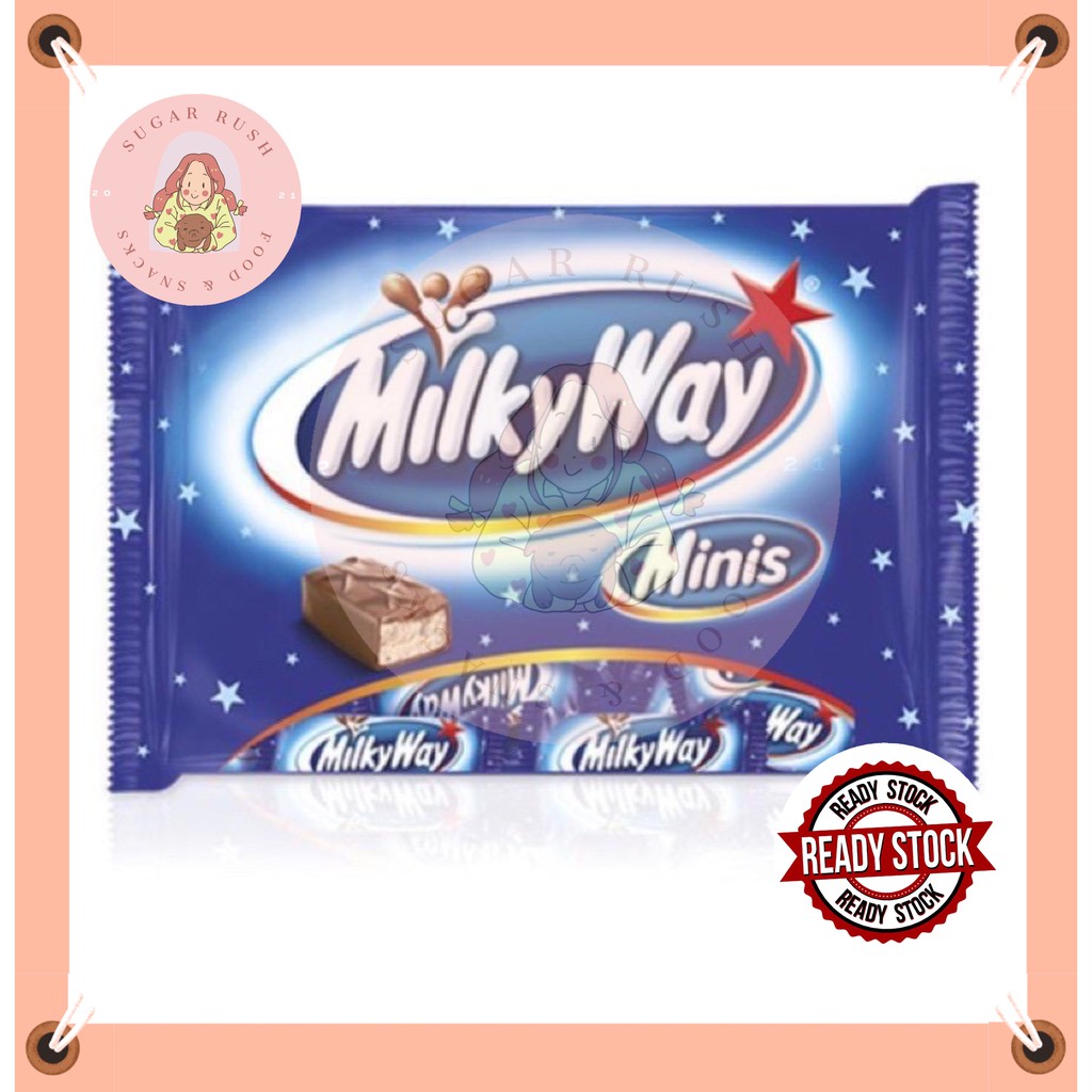 Milky Way Minis Bag 333g Chocolate | Shopee Malaysia