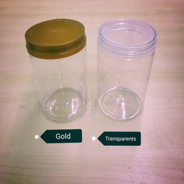 Biscuit Round Container, 500ML - (sell per piece) | Shopee Malaysia