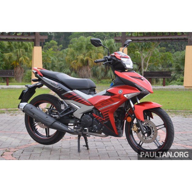 Yamaha Y15ZR V1 Sniper 150 2015/2017 CoverSet RAPIDO SIAP STICKER TANAM ...