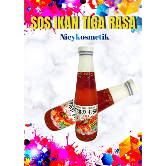 sos ikan tiga rasa/sos 3 rasa/instant sos team lime/fried fis | Shopee ...
