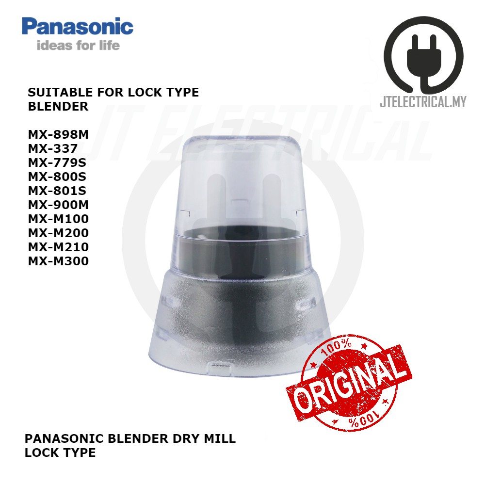 Panasonic Blender Dry Mill Grinder Jug Lock Type | Shopee Malaysia