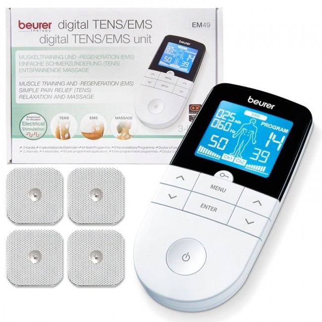 (Original) Beurer Digital Tens/EMS EM49 (Tens Machine) Warranty 5 Years ...
