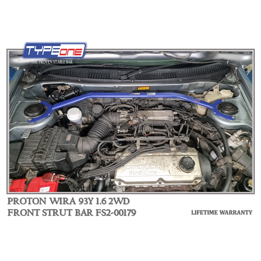 Type One Bar - For Proton Wira SE (A/B) 04Y 1.5 2WD (Blue Color ...